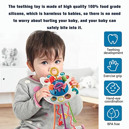 Baby Montessori Toys, 18 Month Old Baby Toys, one Year Old Pull String ...