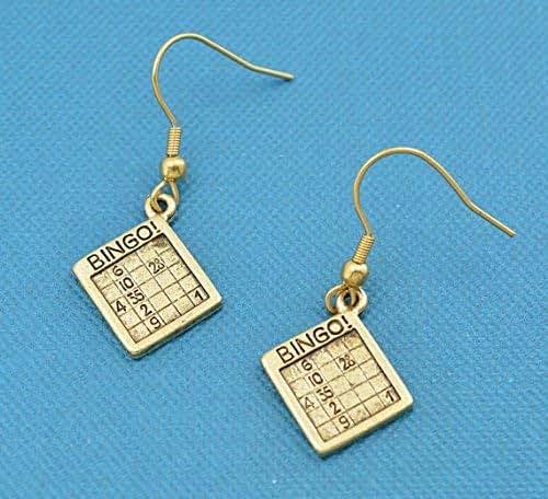 Amazon Bingo Earrings In 24K Gold Plated Pewter Bingo Earrings amazon-bingo-earrings-in-24k-gold-plated-pewter-bingo-earrings