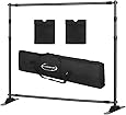 Amazon.com : ShowMaven 10x8ft Photography Backdrop Stand Heavy Duty ...