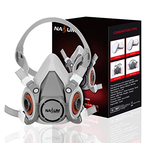 Half Face Cover Reusable, Paint Face Cover ideal for NASUM M101, M201 ...