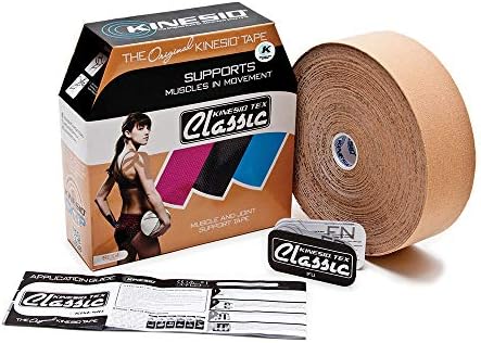 Kinesio Taping - Elastic Therapeutic Athletic Tape Tex Classic - Bulk Roll - Beige – 2 in. x 103 ...