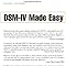 DSM-IV Made Easy: The Clinician's Guide to Diagnosis: 8580001089300 ...