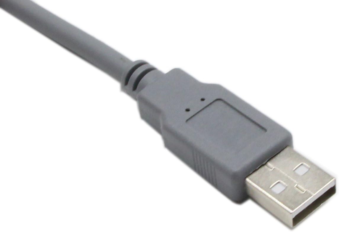 CERRXIAN Symbol Ls2208 USB Cable,USB A to RJ45 Coiled Spiral Extension ...