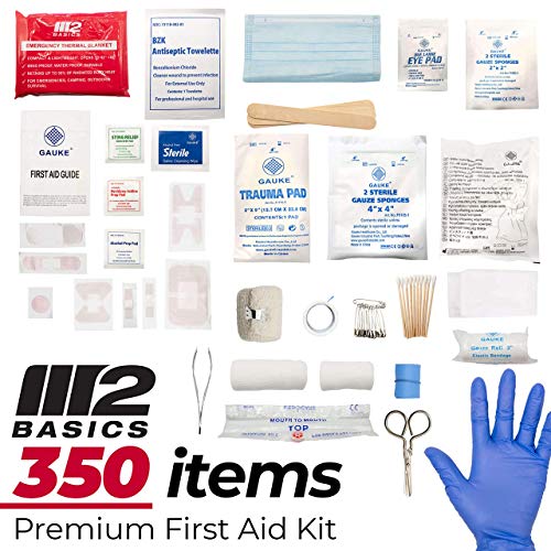 Professional 350 Piece Emergency First Aid Kit | Business & Home ...