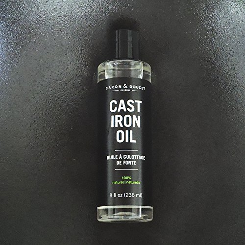 Caron & Doucet - Cast Iron Seasoning & Cleaning Oil | 100% Plant-Based ...