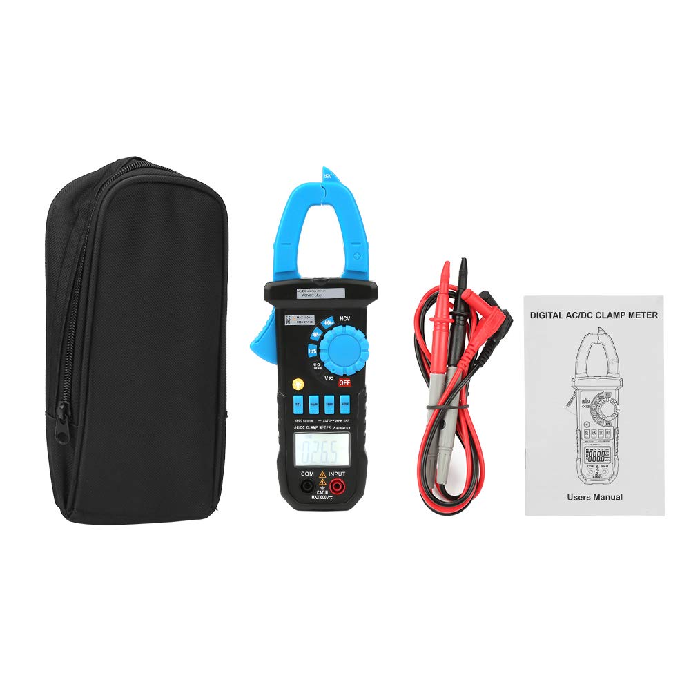 Handheld Current DC AC Multimeter Clamp Meter Clamp Multimeter Current ...