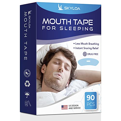 Skyloa Mouth Tape for Sleeping, Advanced Sleep Strips, Sleep Mouth Tape ...
