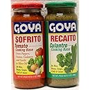 Amazon.com : Goya Recaito & Goya Sofrito Cooking Base 2-12 Oz Jars (1 of Each) : Grocery ...