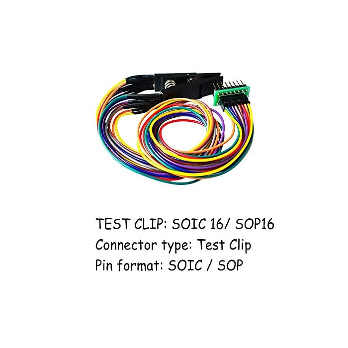 Acxico 1Pcs SOP16 IC Test Clip SOP SOIC 16 SOIC16 Pin IC Test Clamp ...