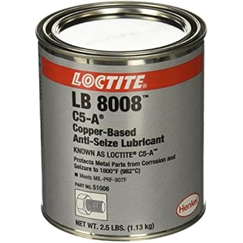 Amazon.com: Loctite 51008 Copper LB 8008 C5-A Anti-Seize Lubricant, -20 ...