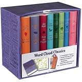 Word Cloud Box Set: Brown: Arthur Conan Doyle, Mark Twain, Jules Verne ...