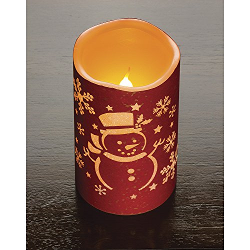 Christmas Flameless Candles For Saftety and to Set a Lovely Mood