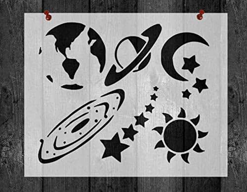 Printable Outer Space Stencils - Printable Word Searches