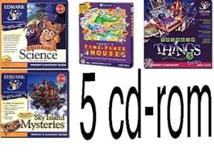 Amazon.com: edwark set 5 cd-rom: EDMARK THINKIN SCIENCE, Trudy's Time ...