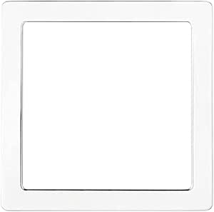 KastLite Single Solid White Goof Ring (Square) With Custom Sizing ...