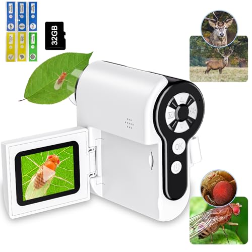 WINWEND Portable Microscope for Kids - 1000X Labsters Microscope with ...