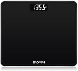 Amazon.com: Triomph Digital Body Weight Bathroom Scale with Step-On ...