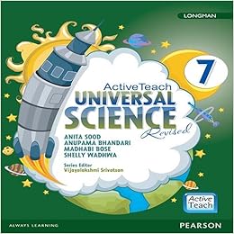Activeteach Universal Science 7 by Pearson for CBSE Class 7 : Anita ...