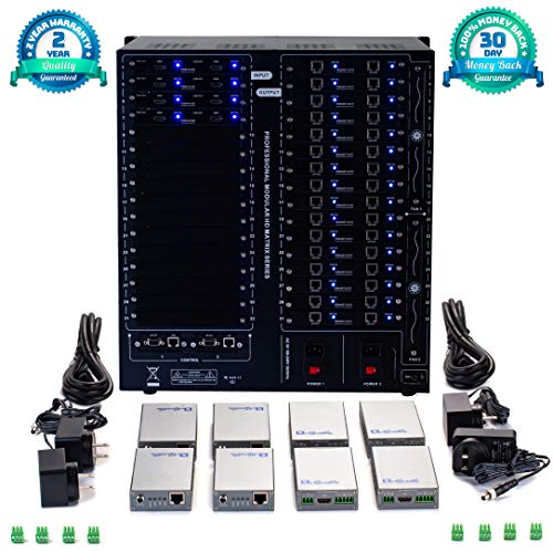 Brightlink PRO-MIX 4K Seamless Modular Matrix in our 8 HDMI - Want It All