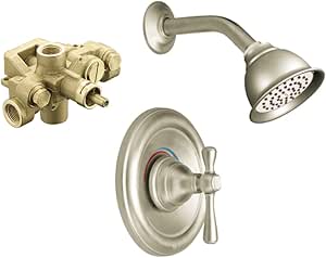 Moen T3112BN-3510 Kingsley Moentrol Shower Trim Kit with Lever Handle ...