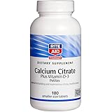 Amazon.com: 21st Century Calcium Citrate + D3 Petites Coated Tablets ...