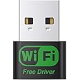 Amazon.com: 150M USB WiFi Adapter, Plug-n-Play, Built -in high -gain ...