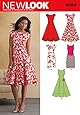 New Look Sewing Pattern 6446A Misses' Jumpsuits and Dresses, Paper ...