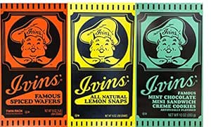Amazon.com: 1 Box Ivins Famous Spiced Wafers 16 0z | 1 Box Ivins Famous ...
