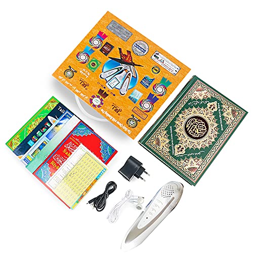 The Qur’an Book Point Read Pen-Quran Word By Word With Alu Hard Box M9 ...