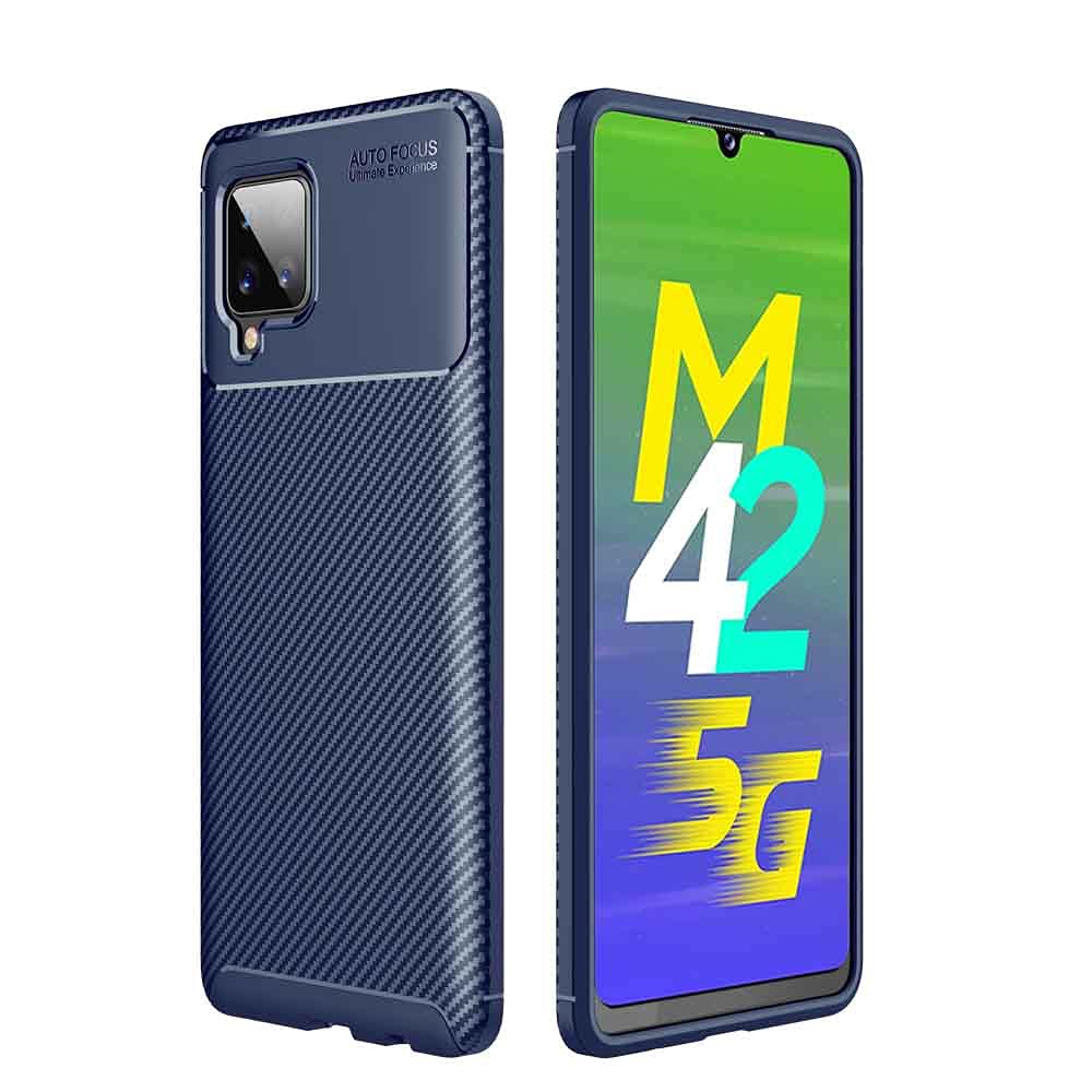 CoverEx Rugged Carbon Fibre Armor Back Cover Case for Samsung Galaxy ...