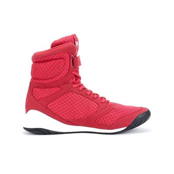 Everlast New Elite High Top Boxing Shoes - Black, Blue, Red ...