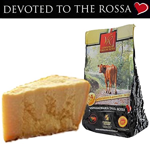 Parmigiano Reggiano PDO"Vacche Rosse/Red cows" seasoned 24/30 months, 2 ...