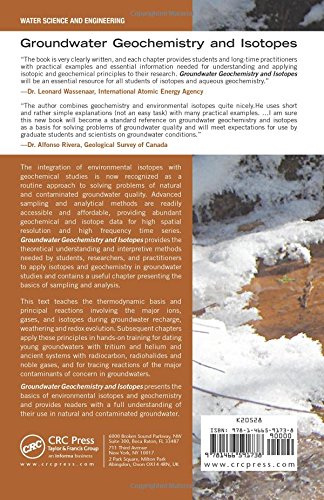 Groundwater Geochemistry and Isotopes - Want It All