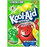 Amazon.com : Kool Aid Lemon Lime Drink Mix 0.13 Ounce (Pack of 48 ...