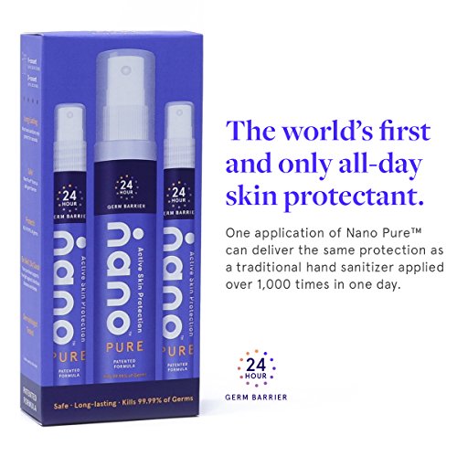 Nano Pure Next Generation Hand Sanitizer & 24-Hour Skin Protectant ...