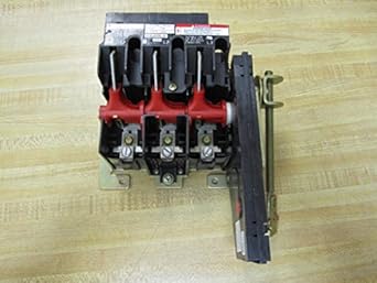 Amazon.com: 30 Amp 600VAC/VDC Flange Mount Disconnect Switch ...