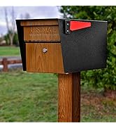 Amazon.com: Mail Boss 7506 Mail Manager Curbside Locking Security ...