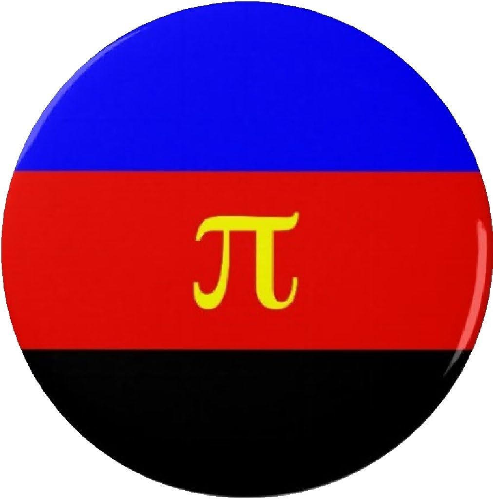 Amazon.com: QTY 10 Polyamory Poly Pride Flag Symbol 2.25” Large Magnets ...