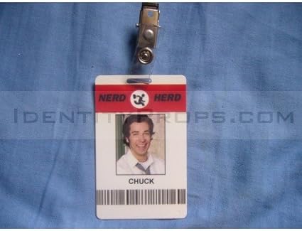 Amazon.com : Nerd Herd - Chuck ID card Buy More Identification Badge ...
