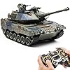 Supdex RC Tanks, 1:18 Scale German Leopard Army 2.4G Remote Control ...