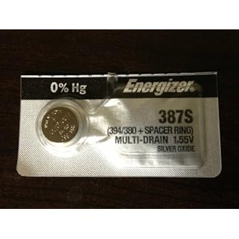Amazon.com: Renata 387 Button Cell watch battery, 5 Batteries: Health ...