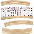 Amazon.com: plusvivo Set of 4 Curved Playing Cards Holders for Seniors ...