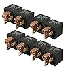 Car Relay 12v 80 AMP 5-Pin SPDT Split Truck Boat Spotlight Changeover ...