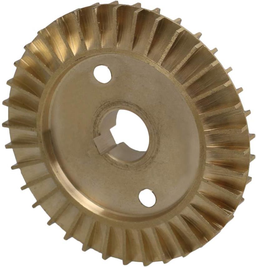 Mxfans Double-Sided Keyway Water Pump Spare Part Brass Impeller 60mm ...