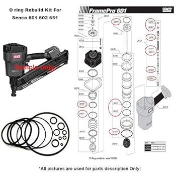 Senco YK0376 Sfn1/Sks/Sps Repair Kit - - Amazon.com