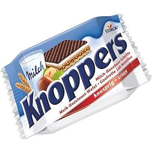 Amazon.com : Snack From Germany Storck Knoppers 25g Chocolate Bar ...