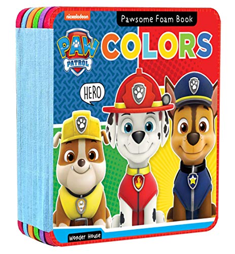 Pawsome Colors Foam Books for Toddlers Paw Patrol Books (Ages 0 to 3 ...