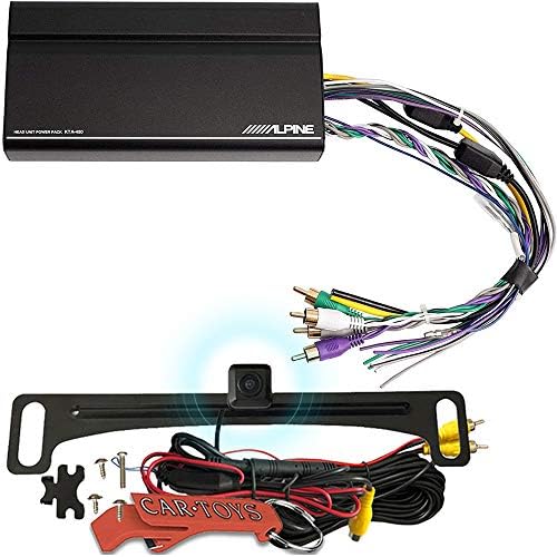 Alpine KTA-450 4-Channel Power Pack Amplifier and Voxx HD Backup Camera ...