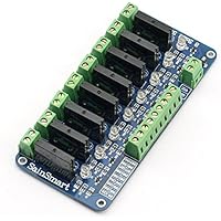 Amazon.com: SainSmart 8-Channel 5V Solid State Relay Module Board for ...