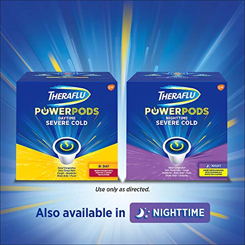 Theraflu Daytime Severe Cold and Flu Medicine for Adults and Children ...